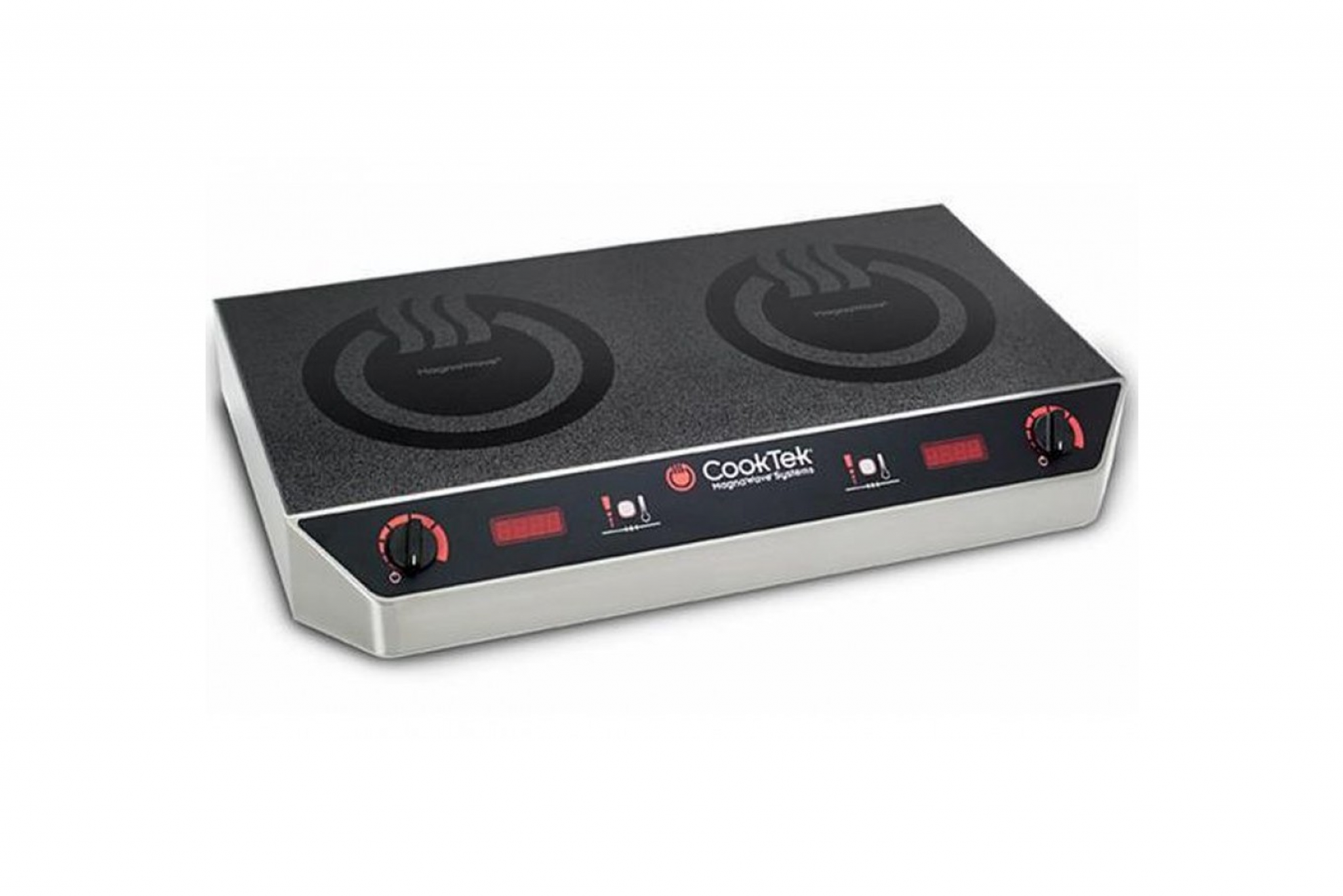 Cooktek Heritage Double Hob Induction Cooktop - MC3502S - Commercial ...